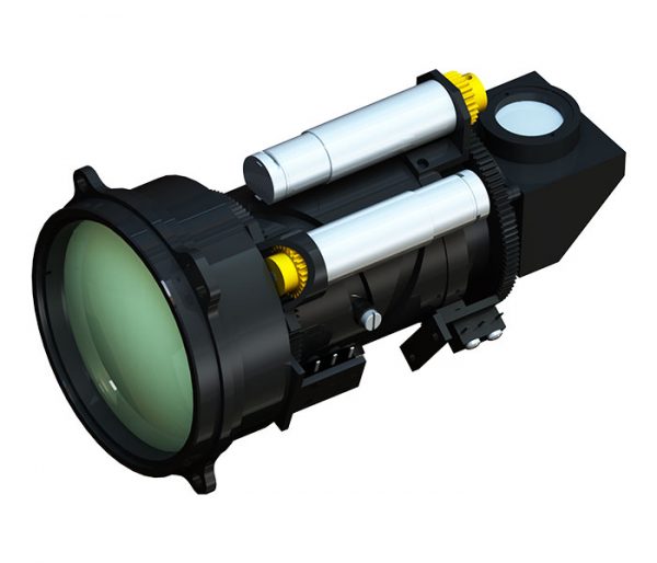 MWZ 30-240 F/4 FOLDED MWIR Zoom Lens – SHR Photonics